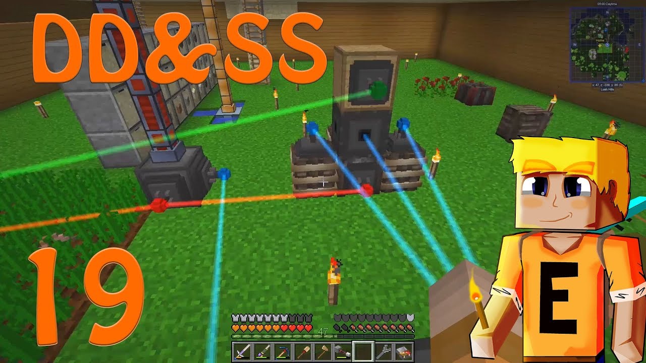 DD&SS EP19 - Actually Additions Lasers Automation - YouTube