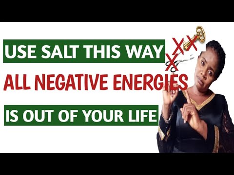 THE 3 SIMPLEST WAYS TO USE SALT TO GET RID OF BAD LUCK, FAILURE ...