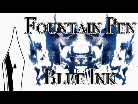 Colorverse   Office  Permanent Navy Blue Fountain Pen Ink Review #fountainpenink #fountainpens