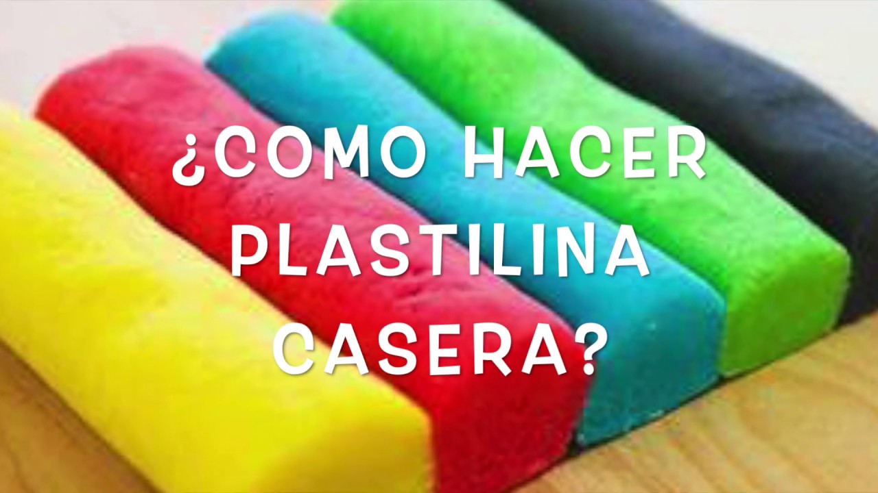 Tutorial plastilina casera - YouTube