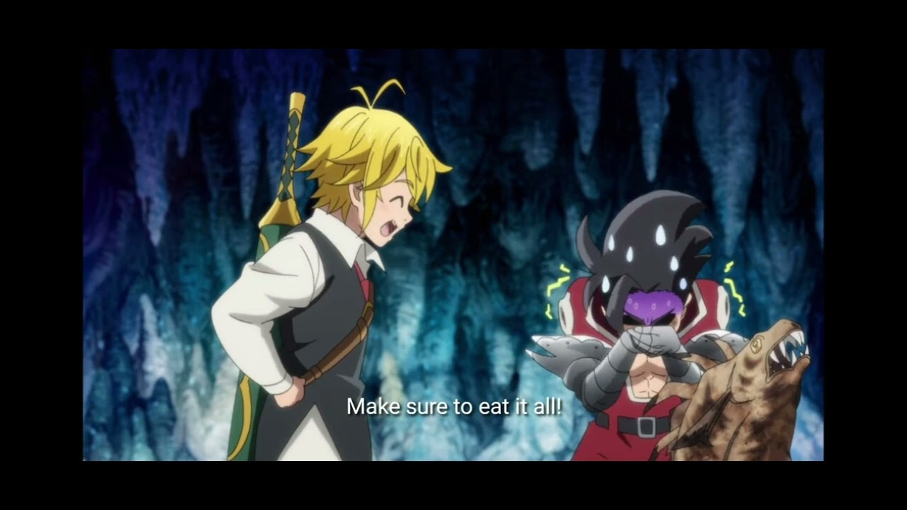 Meliodas and Zeldris funny moments with funny voice - YouTube
