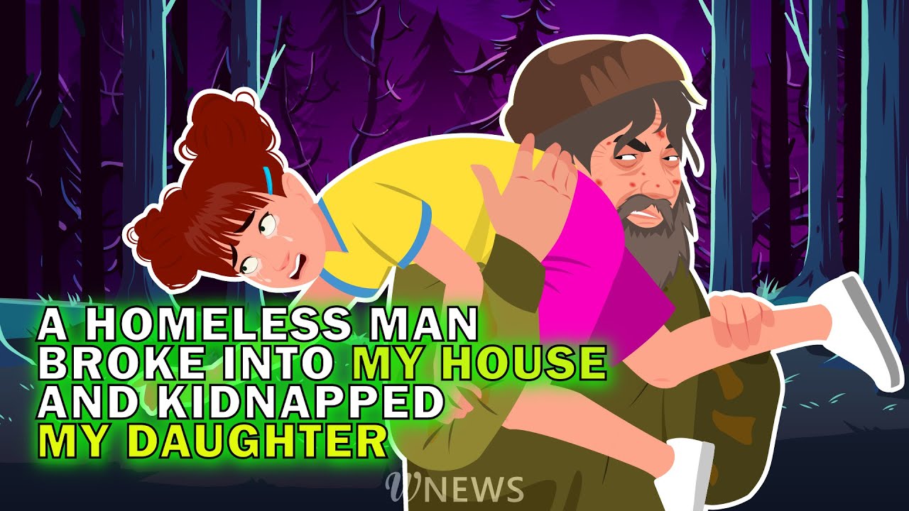 I saw a limping homeless man drag my daughter to a hangar - YouTube