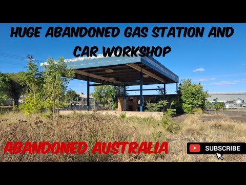 Abandoned Mega Service Station And Car Workshop - YouTube