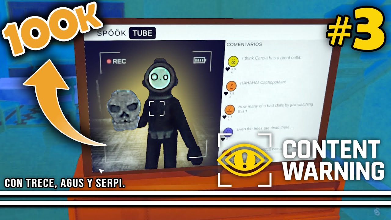 Somos un canal de éxito 📹 CONTENT WARNING #03 ft. Menos Trece, Agus y ...