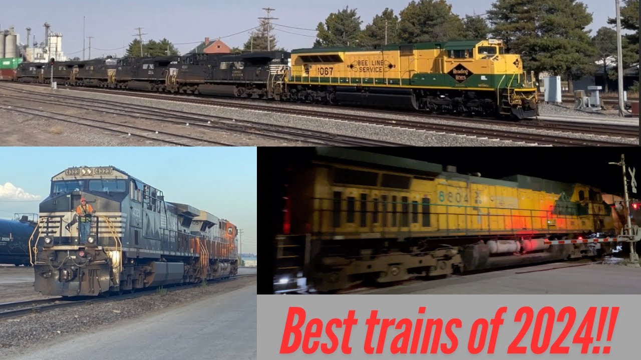 The Best trains of 2024!! Completion - YouTube