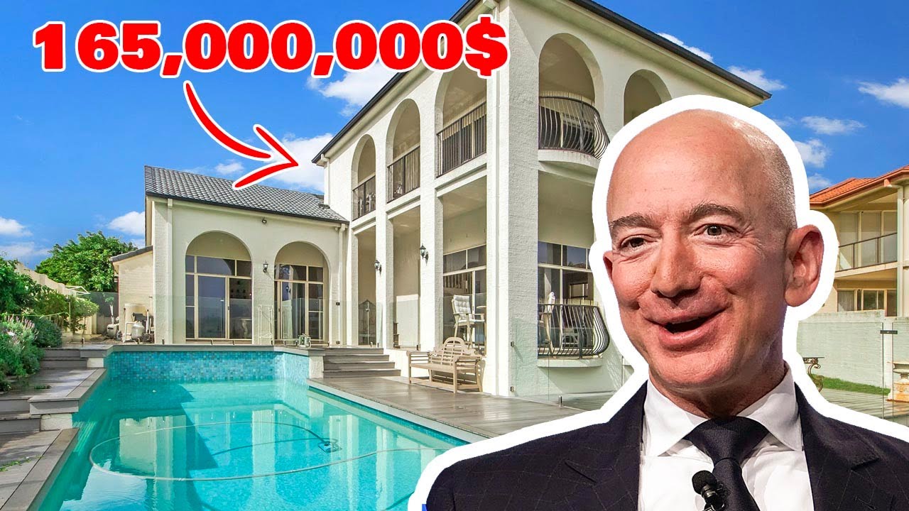 JEFF BEZOS : SA NOUVELLE MAISON À 165 MILLIONS - YouTube