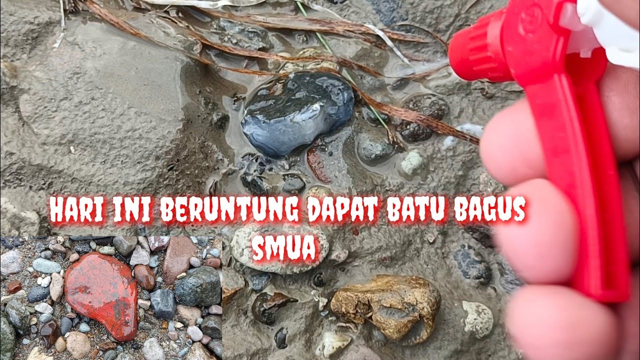 Wow apakah ini yang di sebut batu pirus merah kendit || Dan Hurd ...