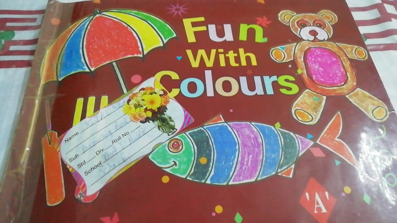 Fun with colours book 📙 - YouTube