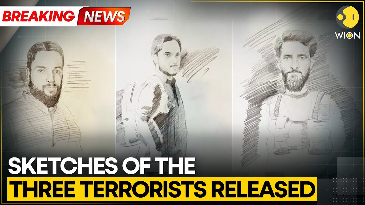 BREAKING | Pahalgam Terror Attack: Sketches Of 3 Terrorists Released By ...