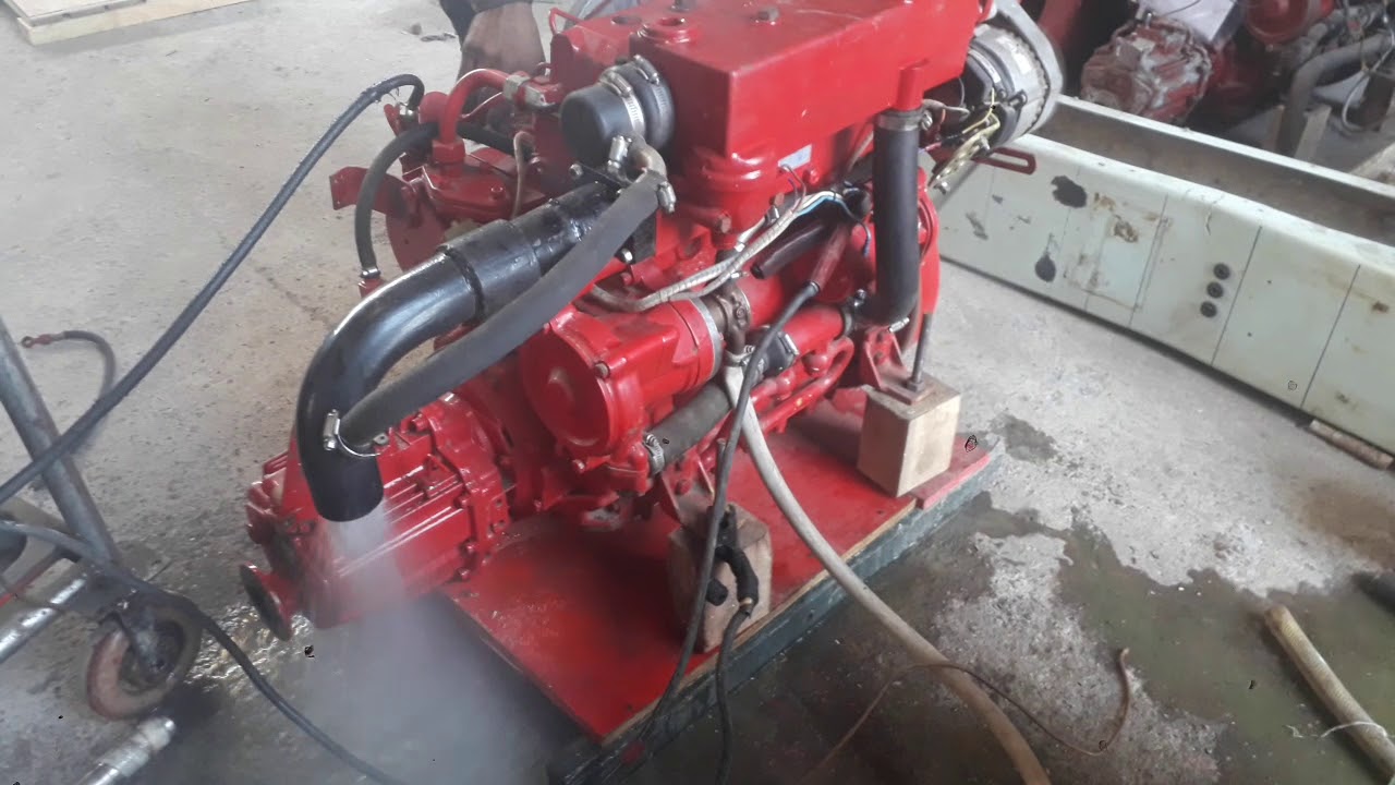 Bukh DV36 Fresh water cooled. - YouTube