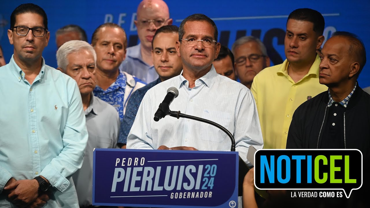 Así concedió el gobernador Pierluisi la derrota ante González - YouTube