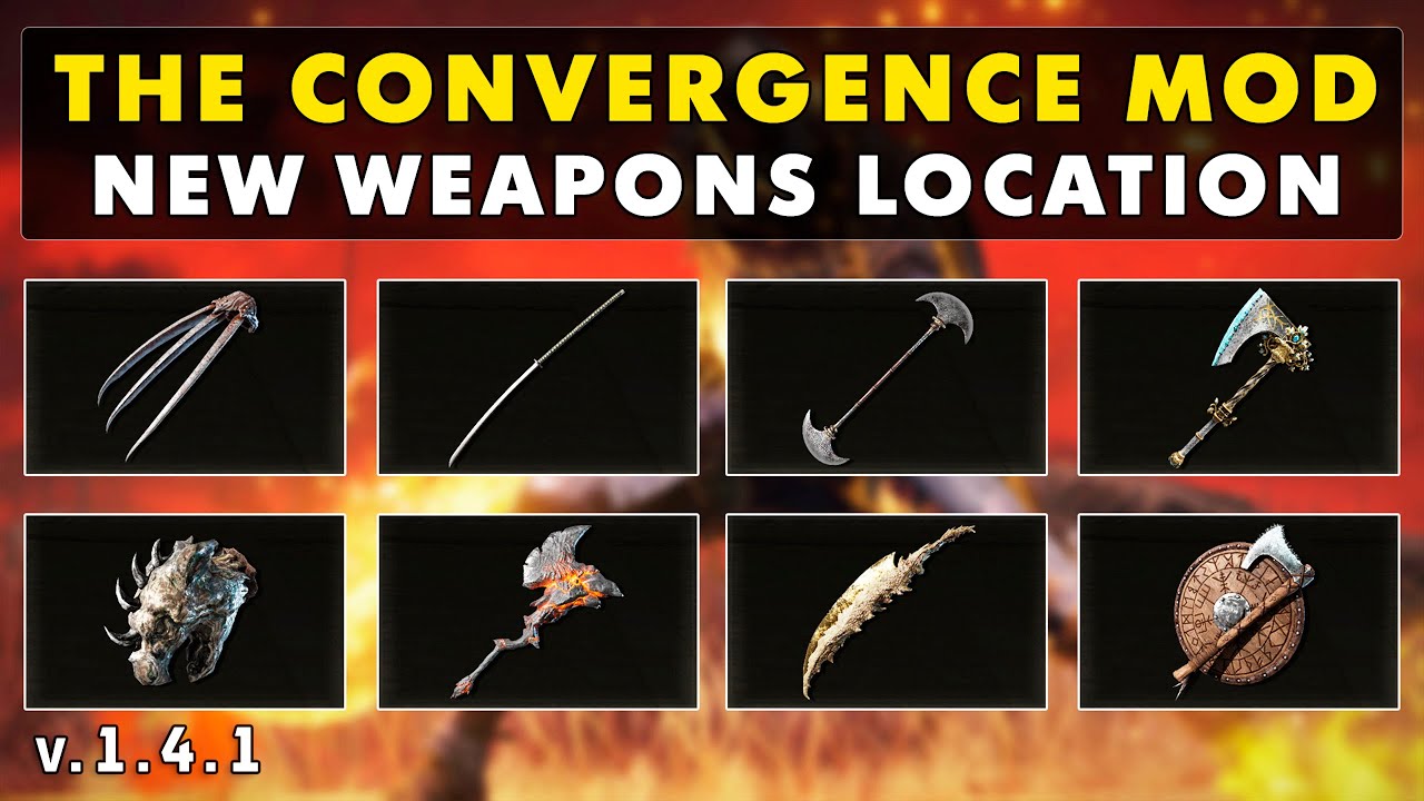 The Convergence Mod New Weapons Locations - YouTube