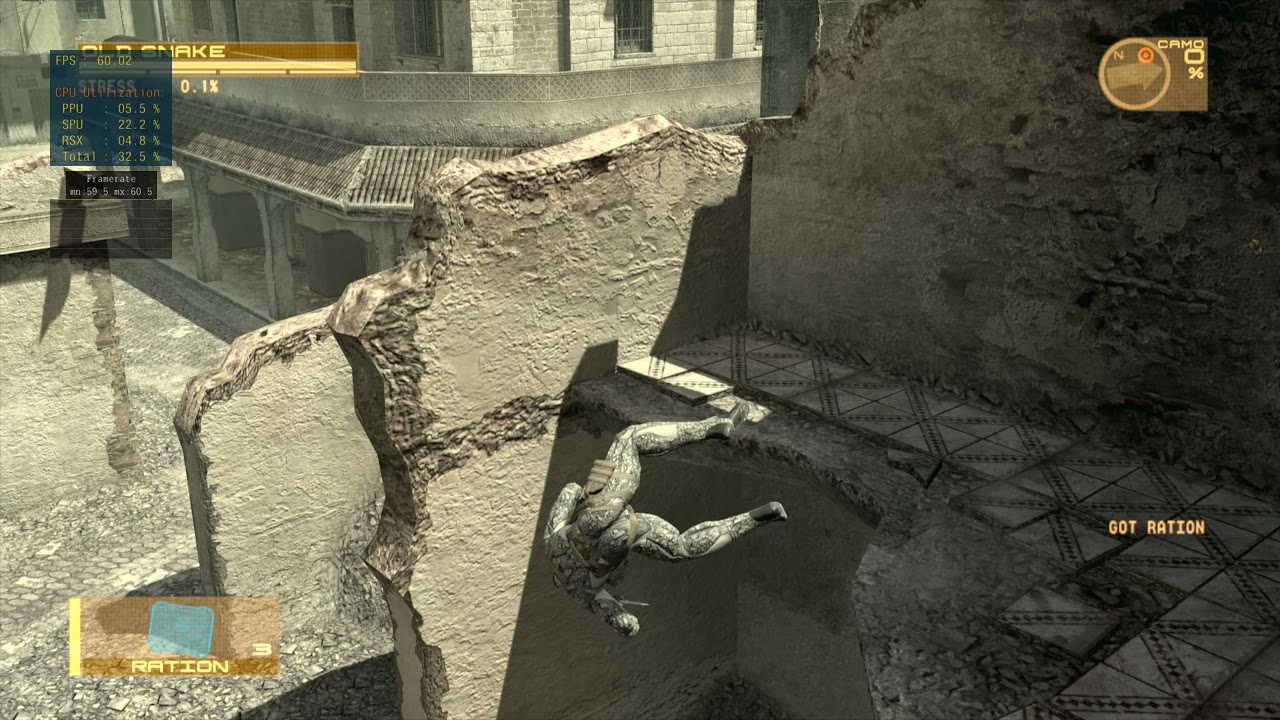 RPCS3 - Metal Gear Solid 4 (4k 60fps) - 12700k - YouTube