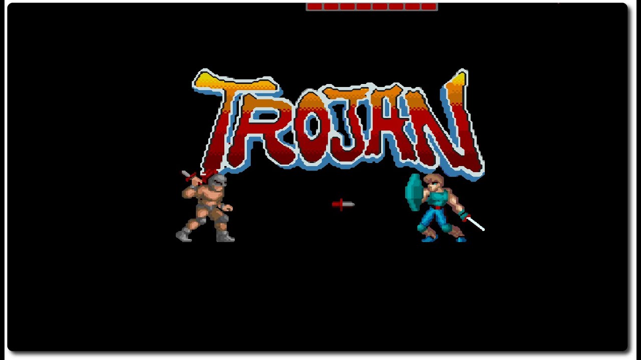 Arcade Longplay #54: Trojan - YouTube