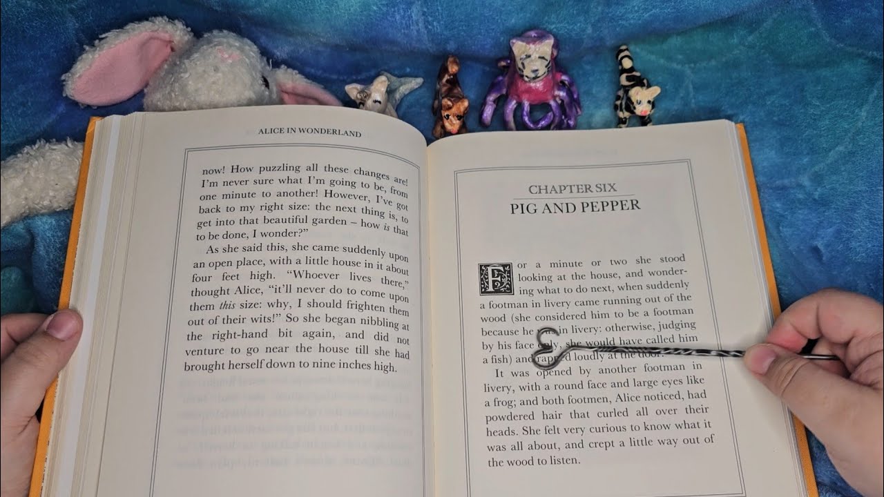 Pt 6: Alice in Wonderland by Lewis Carroll chapter 6 Pig and Pepper ...
