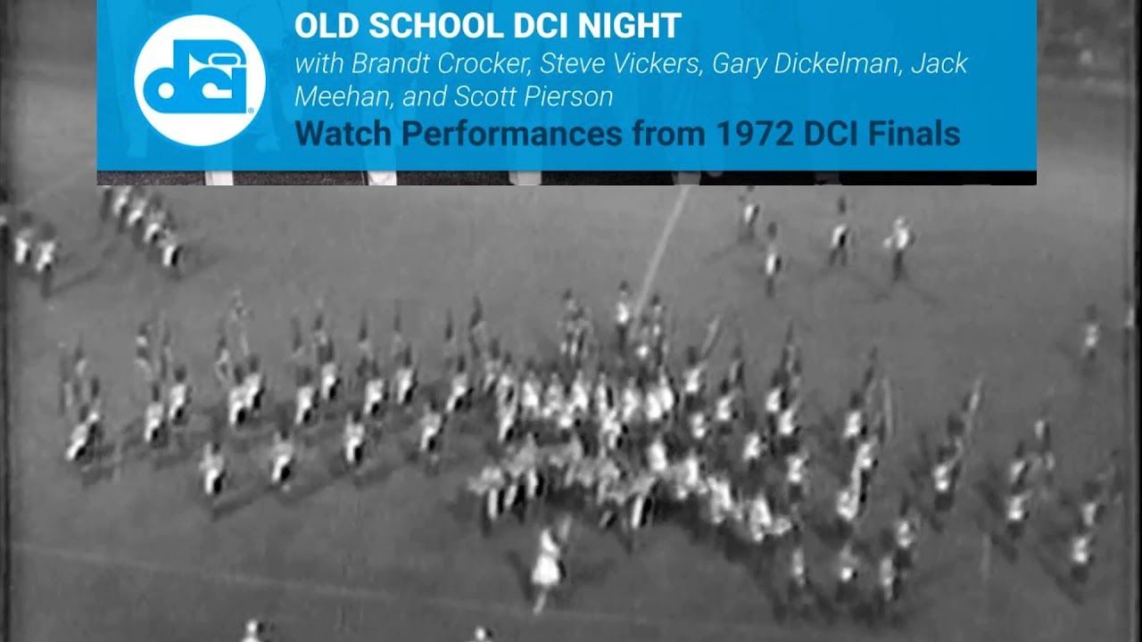 Old School DCI Night Drum Corps International Marching Arts Education ...