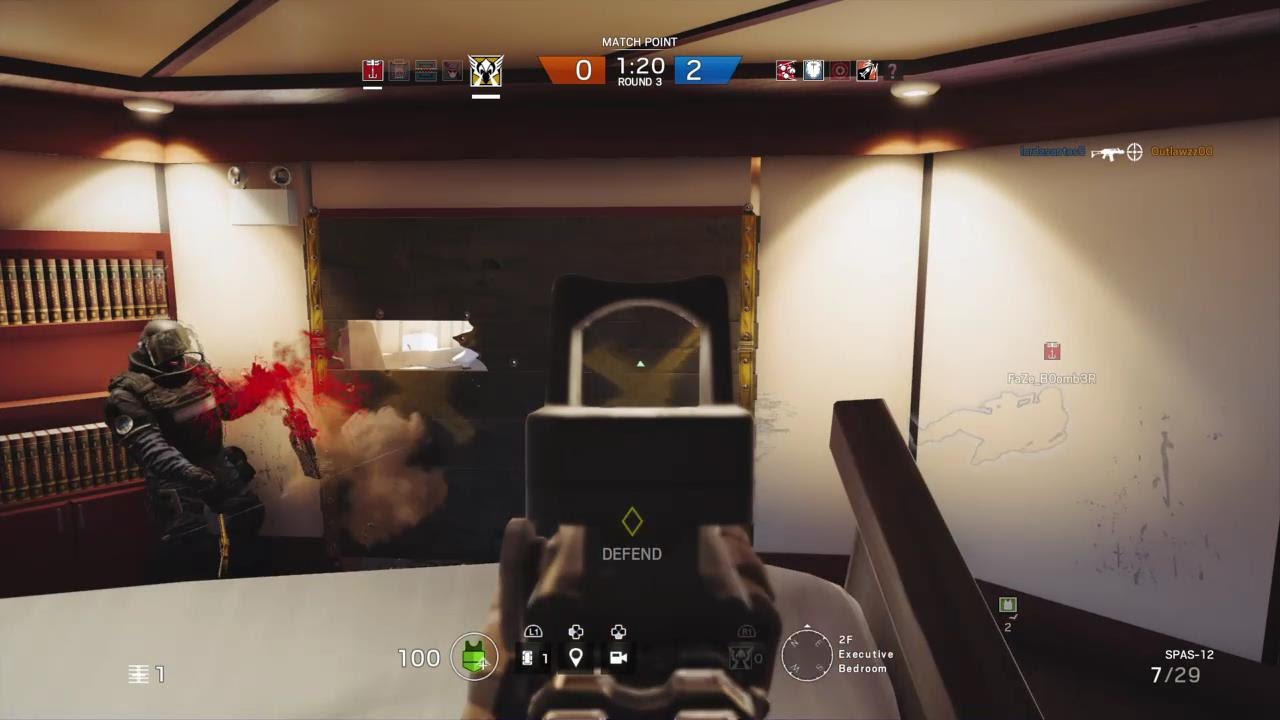 Defending the Plane - Rainbow Six Siege Gameplay - YouTube