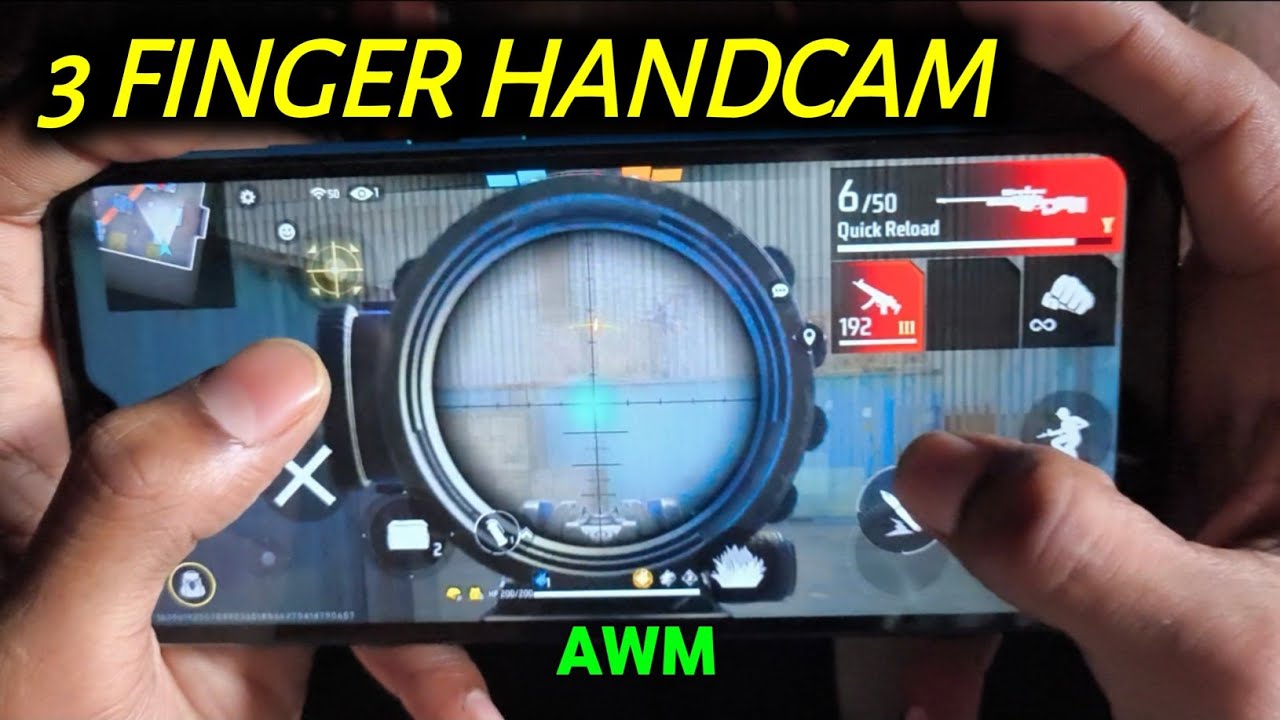 3 Finger HANDCAM⚡ Gameplay - YouTube