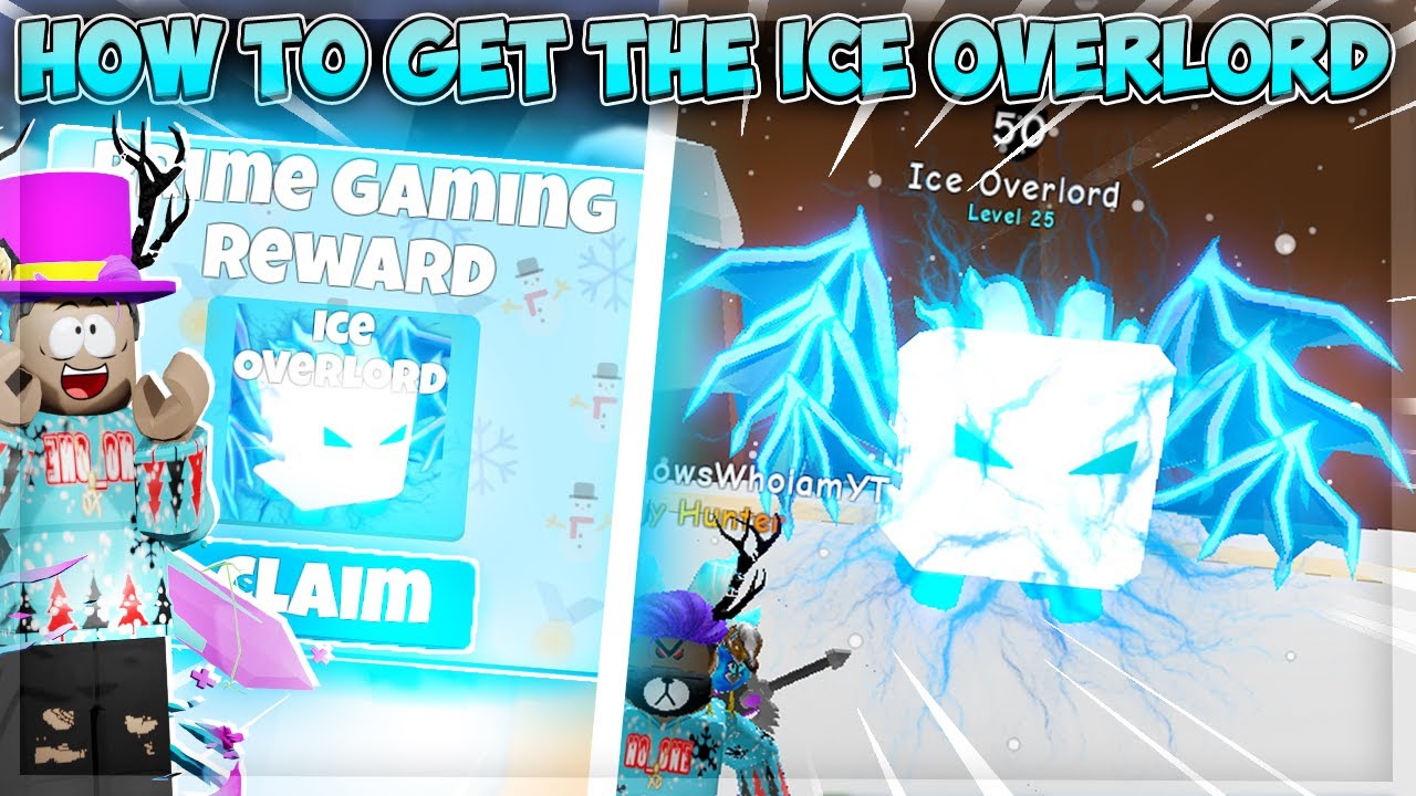 🥶 I Got The New *ICE OVERLORD* How To Get The Secret Amazon Prime Item ...
