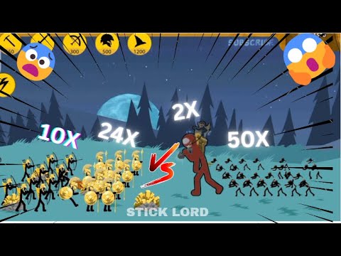 A Kai Rider with 50 Deads VS 25Golden Speartons with 10 Golden Archidon ...