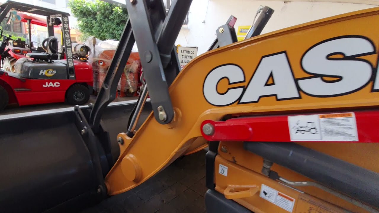 Retroexcavadora Case 580n 2wd kit - YouTube