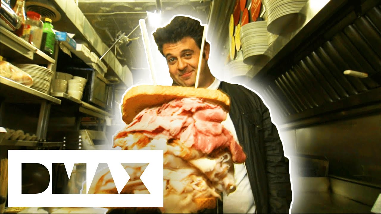 Adam v The Colossal Challenge | Man V Food - YouTube