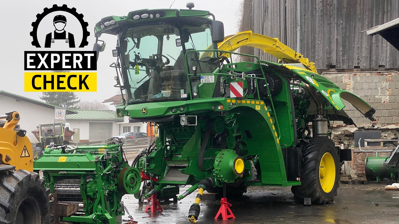Ist der Häcksler fit für die neue Saison? - Der John Deere Expert Check ...