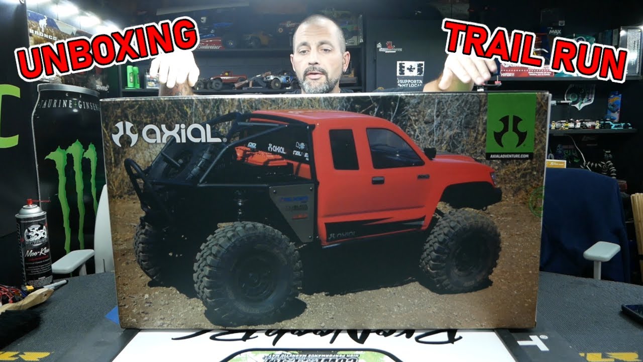 AXIAL SCX6 HONCHO: UNBOXING - VINYL - AND MAIDEN TRAIL RUN - YouTube