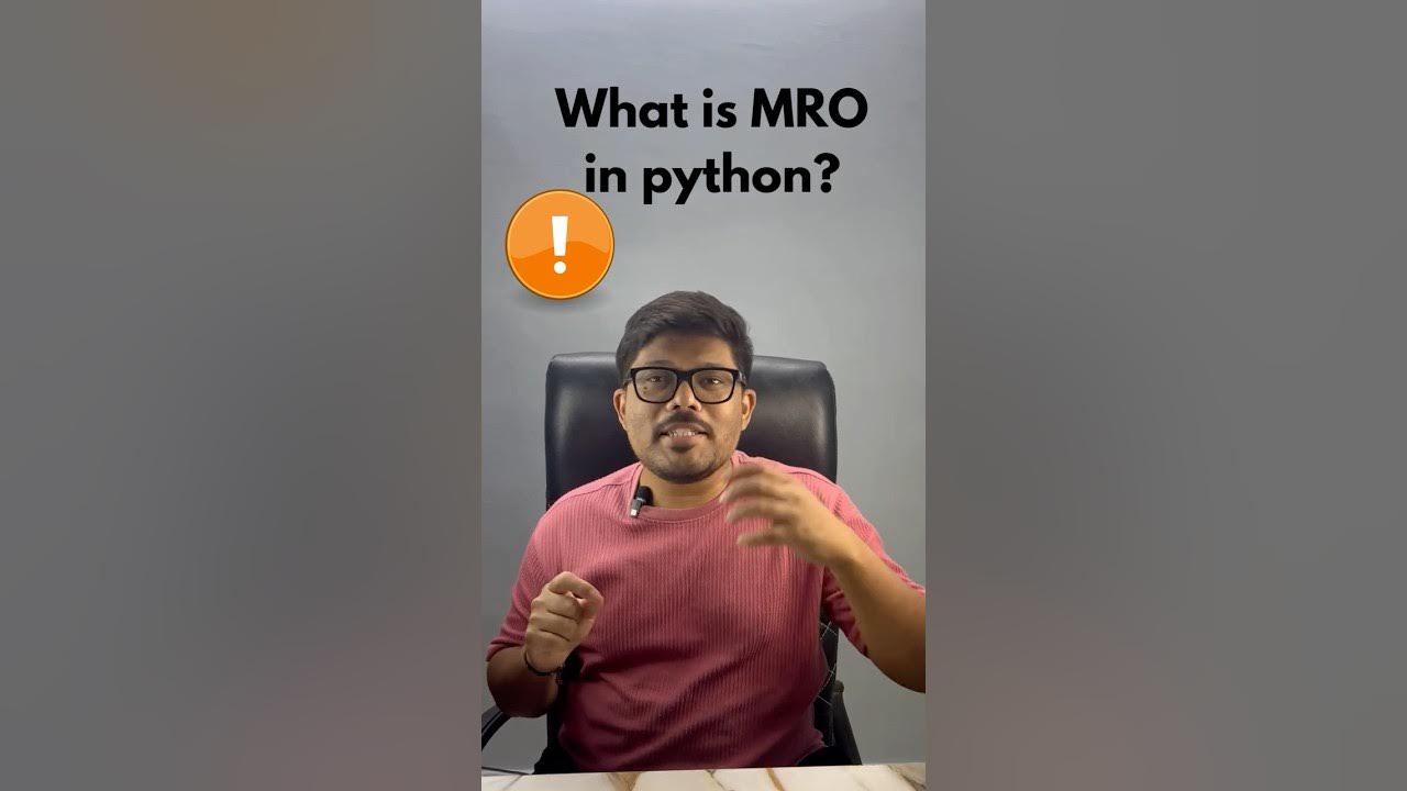 MRO Method Resolution Order in python #python #online #codechasers #code #job #interview # ...