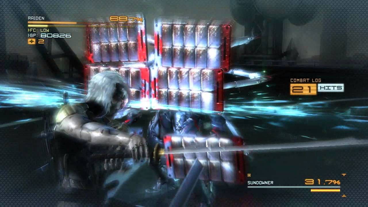 Pc Metal Gear Rising Revengance Sundowner Fight Boss Battle - YouTube
