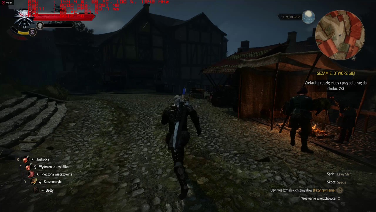 WITCHER 3 NOVIGRAD FPS TEST HIGH SETTINGS - YouTube