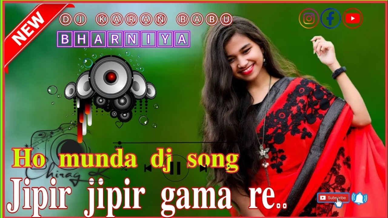 Jipir jipir gama re!!New ho munda dj song!!New ho munda video!!jipir ...