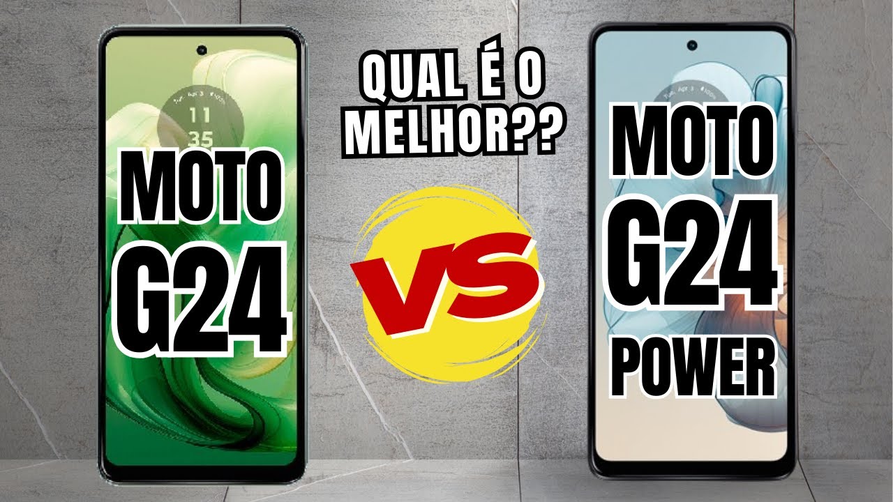 MOTO G24 VS MOTO G24 POWER COMPARATIVO, QUAL COMPRAR ? 📱 @canaldwn ...