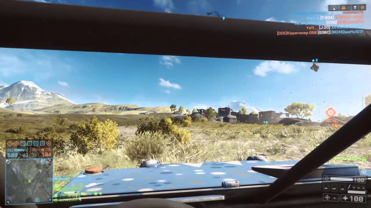 Battlefield 4™ holy shit that j33p was mighty - YouTube