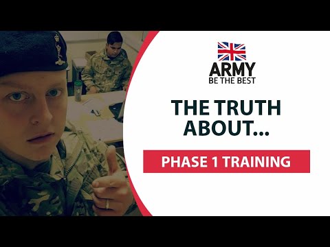 The Truth About Phase 1 Training l British Army - YouTube