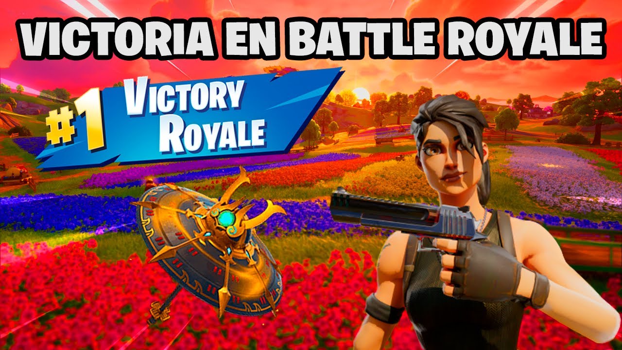 PRIMERA VICTORIA EN BATTLE ROYALE 😝💪| FORTNITE - YouTube