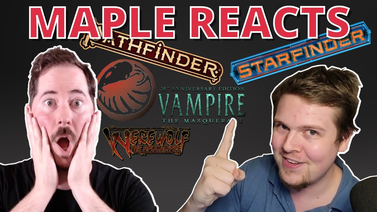 "Have Tabletop RPGs Peaked?" By NoNat1s Maple Reaction - YouTube