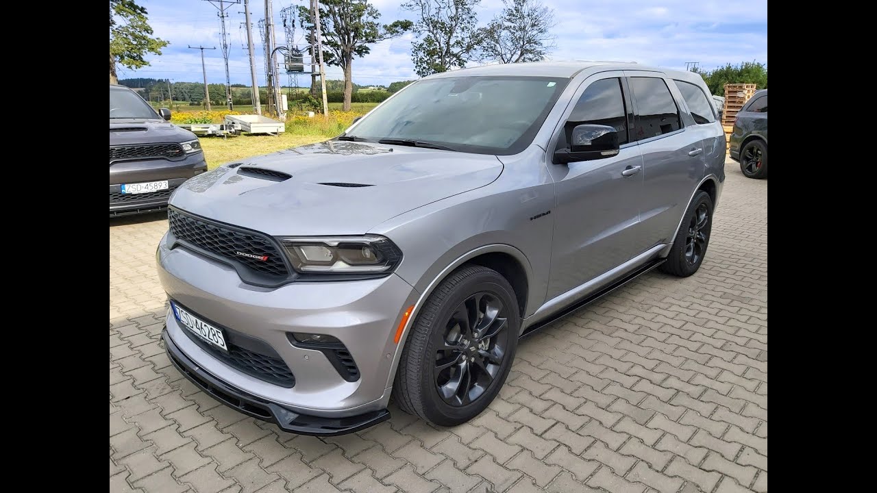 DODGE DURANGO R/T HEMI 5,7l 2021 - Kolor Billet Clear–Coat - YouTube