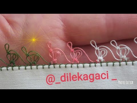 Kolay Bir İğneoyası Modeli / @_dilekagaci_