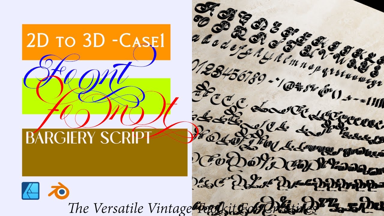 2D to 3D: Bargiery Script - YouTube