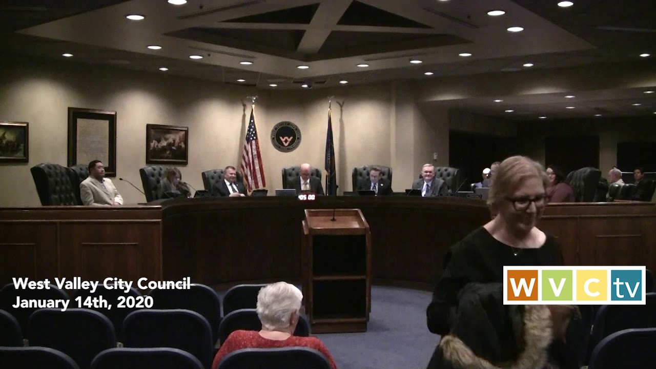 West Valley City Council Meeting January 14th, 2020 - YouTube