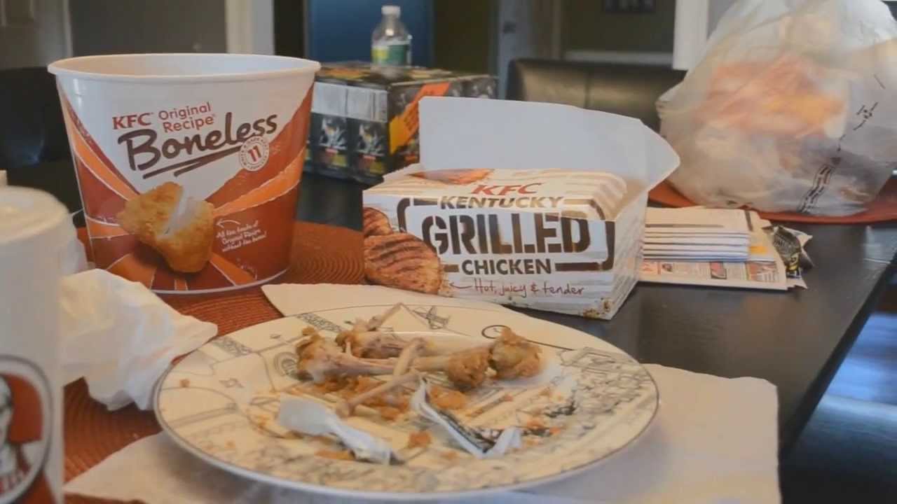 KFC Commercial Parody #iatethebones - YouTube