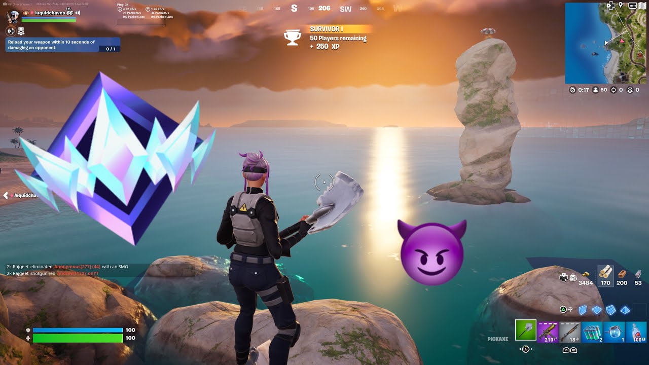 Fortnite UNREAL Ranked PS5 Gameplay ( 4k 120FPS) + Best *AIMBOT ...