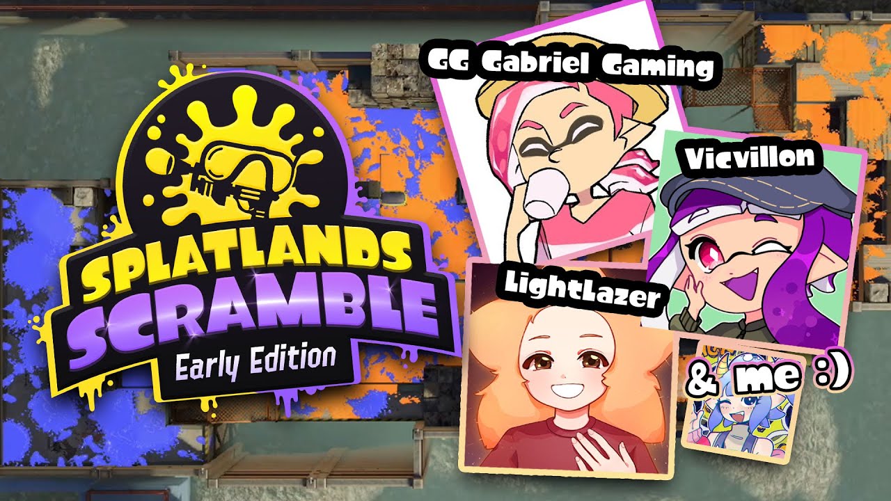 Splatoon 3 TOURNEY with GG, LightLazer, VicVillon :) - YouTube