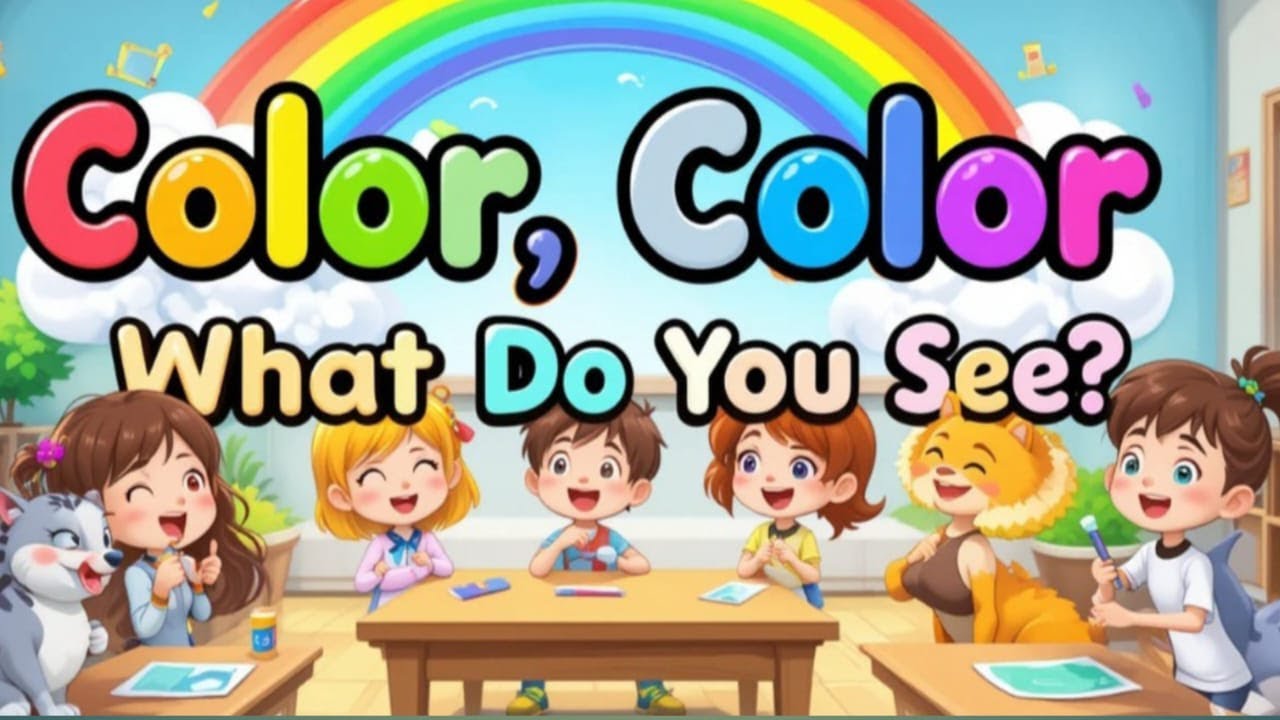 Let's Learn The Colors! | The Colors Song! | Colors Songs for Children ...