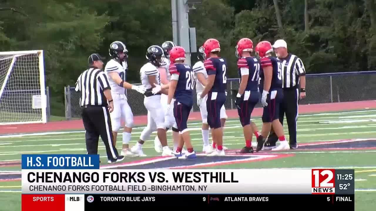 Chenango Forks Blue Devils vs. Westhill - YouTube