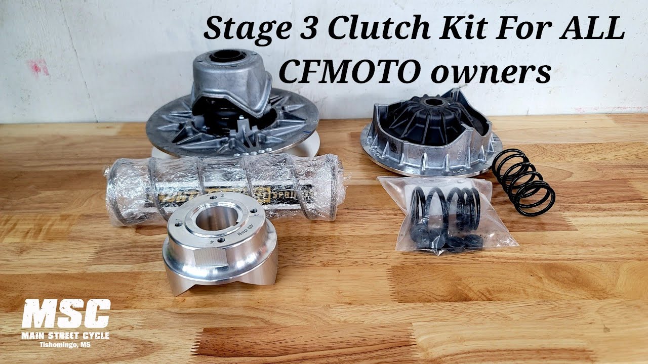 MSC CFMOTO Stage 3 Clutch Kit Detailed Overview For ALL CFMOTO Owners ...