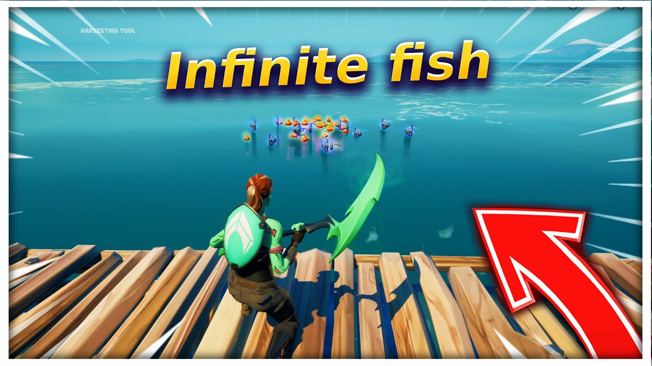 How to get infinite fish in fortnite - YouTube