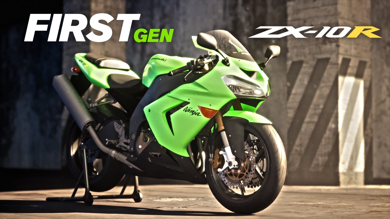 First Gen ZX10R (2004 Beast) Top Speed in NW200 | Ride 5 - YouTube