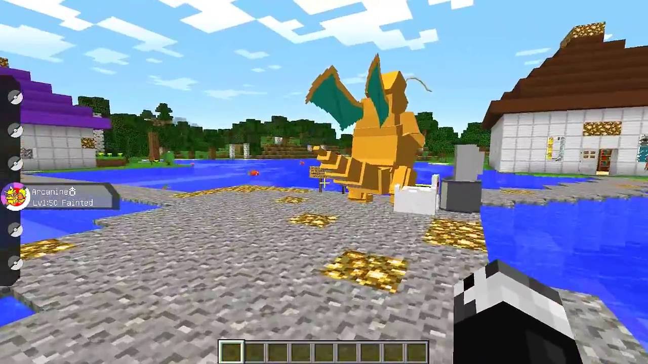 Minecraft: DRAGONITE, O POKEMON MAIS FORTE DE TODOS! - YouTube